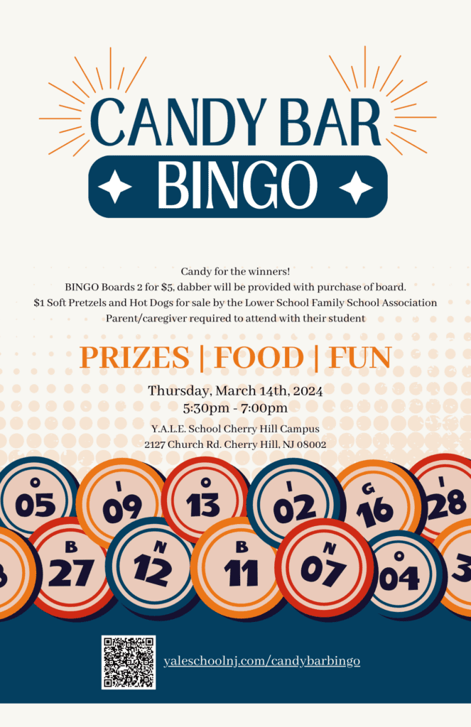Candy Bar Bingo | Y.A.L.E. School NJ